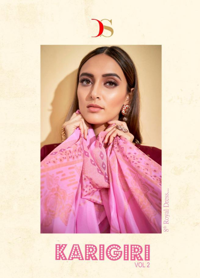 Buy Deepsy Suits karigari 2 37001-37008 Series 5200 + 5% GST Extra ...