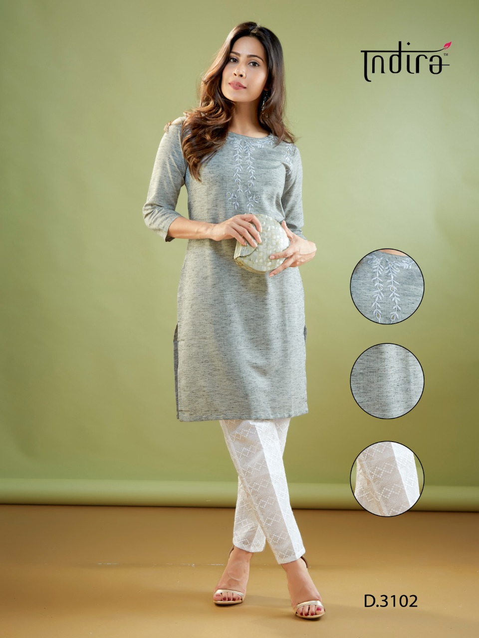 Buy Indira Apparels the spring 3101-3106 series 4590 + 5% Gst Extra ...