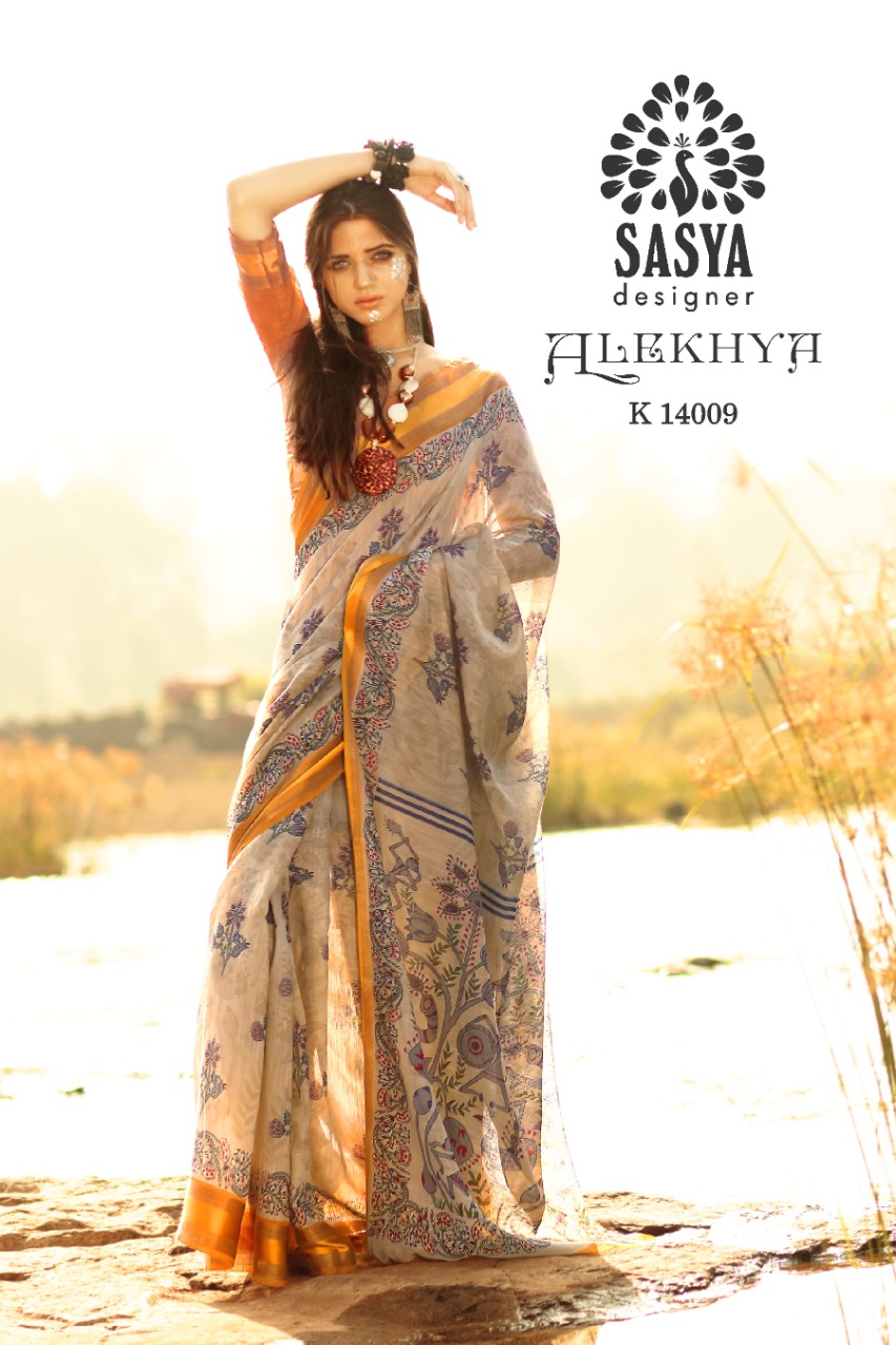 Buy Sasya Designer Alekhya 14001-14010 Series 5990 + 5% GSt Extra ...