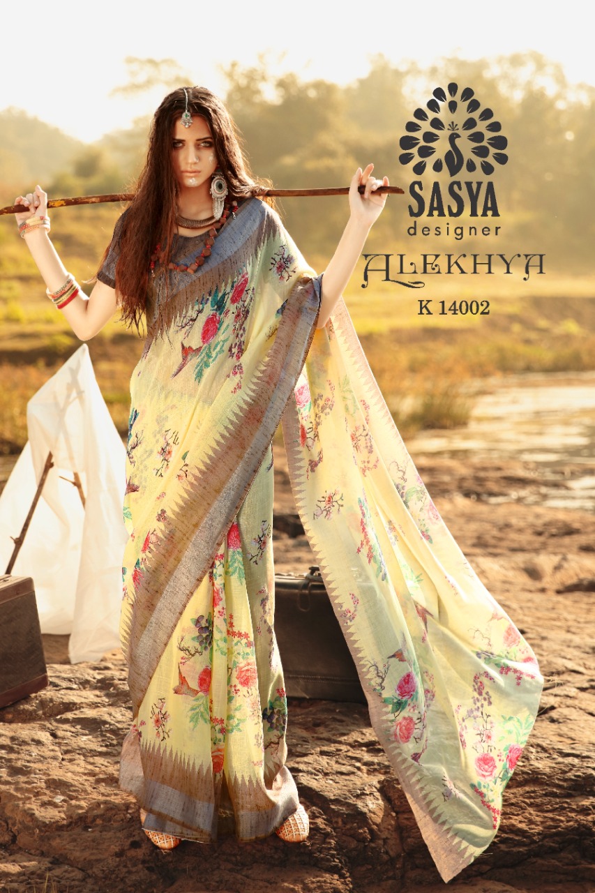 Buy Sasya Designer Alekhya 14001-14010 Series 5990 + 5% GSt Extra ...