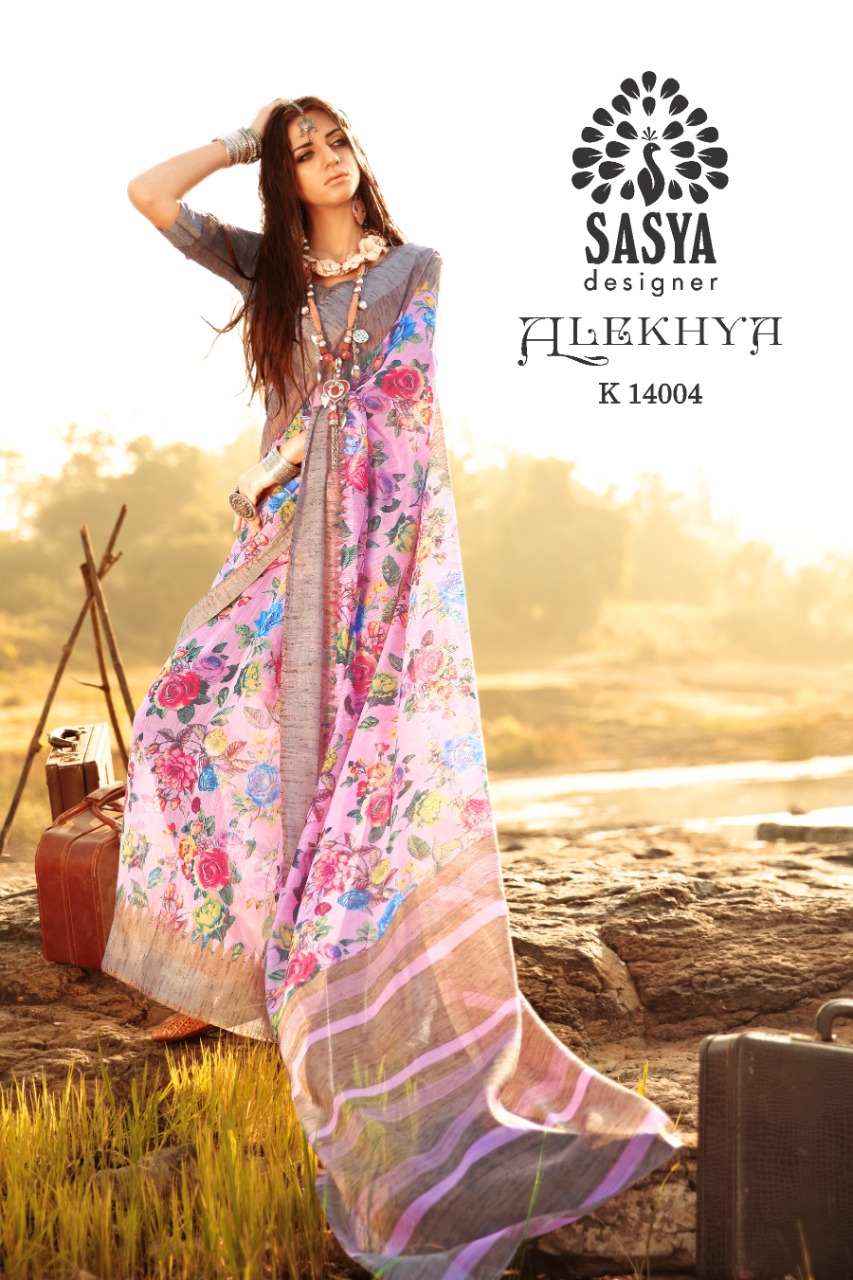 Buy Sasya Designer Alekhya 14001-14010 Series 5990 + 5% GSt Extra ...